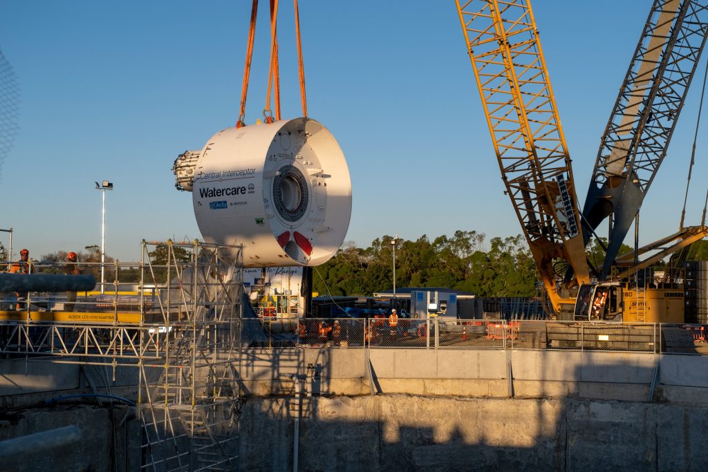 TBM begins Central Interceptor construction | Ground Engineering