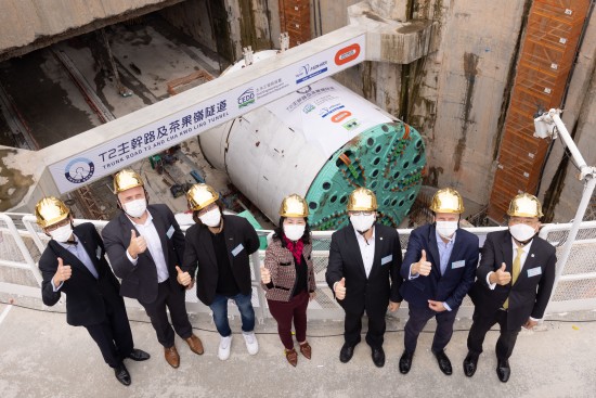 Two TBMs launched for Hong Kong's road tunnel project | Ground Engineering