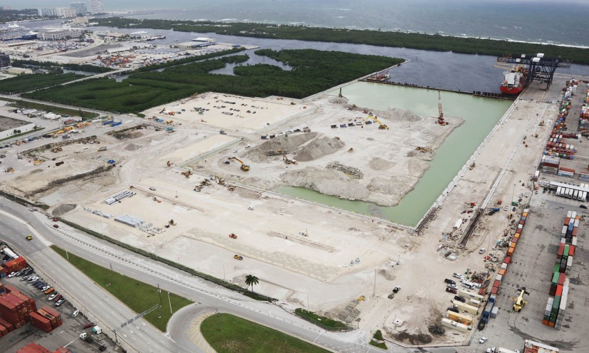 Keller engineers retaining wall at major Florida port | Ground Engineering