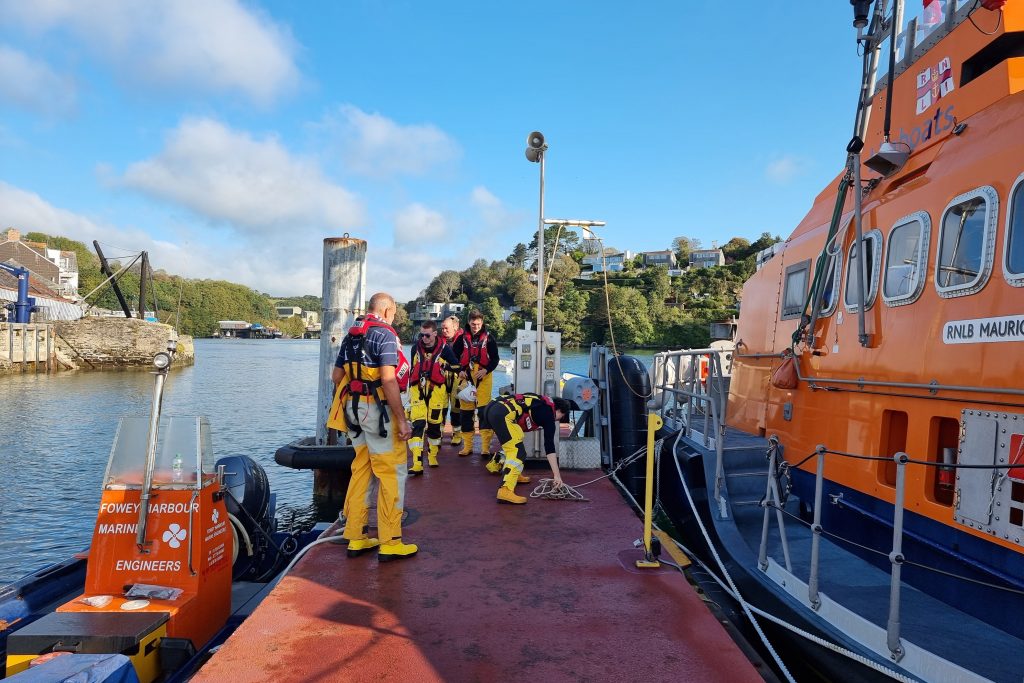 Van Elle to install harbour piles for Cornish lifeboat crew | Ground ...