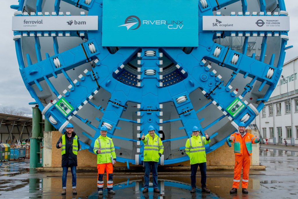 UK’s largest TBM begins journey to Silvertown Tunnel | Ground Engineering