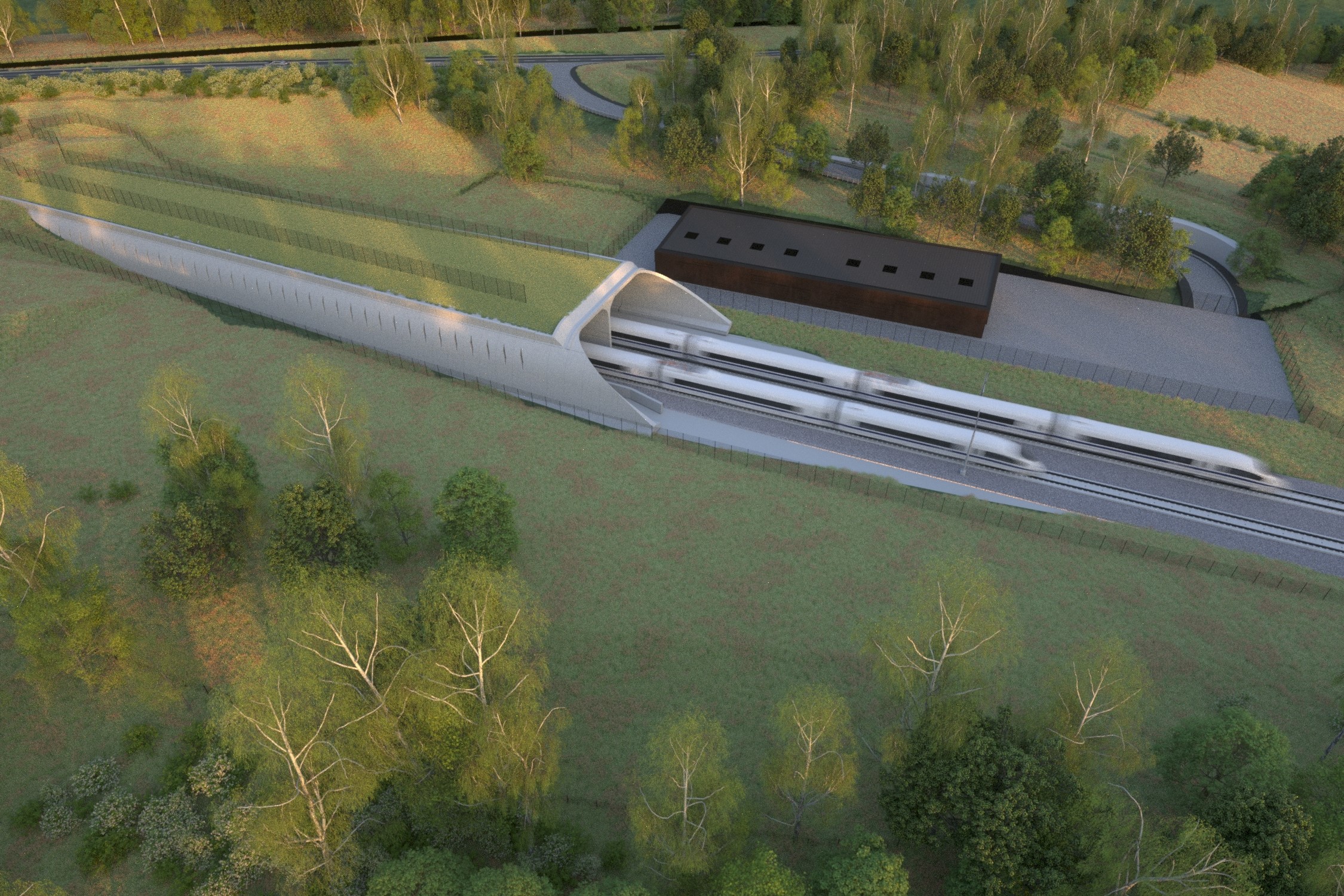 HS2's longest ‘green tunnel’ adopts off site modular approach | Ground ...