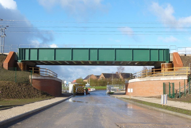 07 February 2022: Lichfield Southern Bypass Bridge scheme | Ground ...