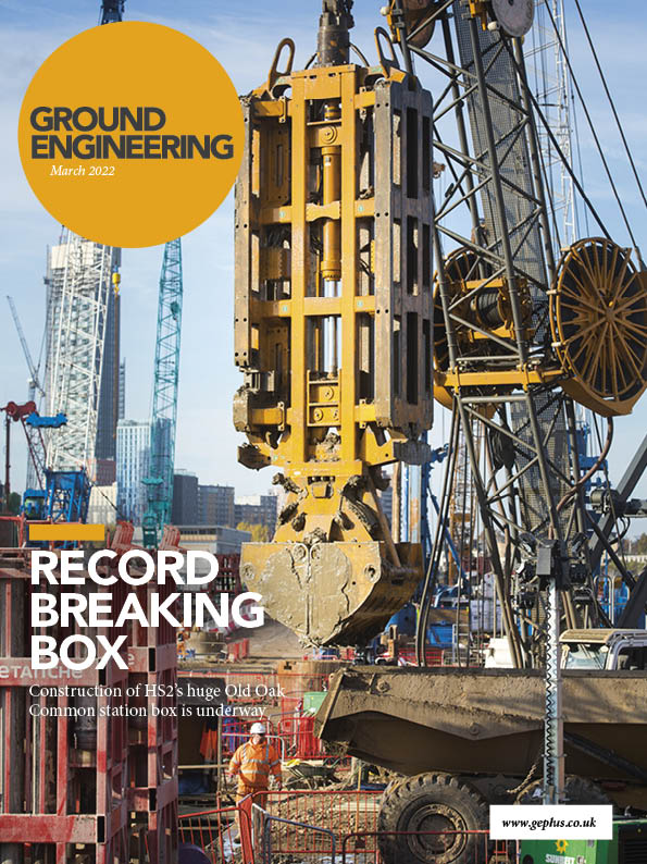 Digital Magazine: Ground Engineering – March 2022 | Ground Engineering