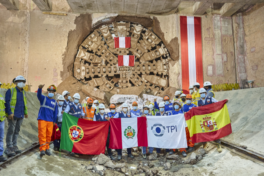 TBM digs first section of Lima metro project | Ground Engineering