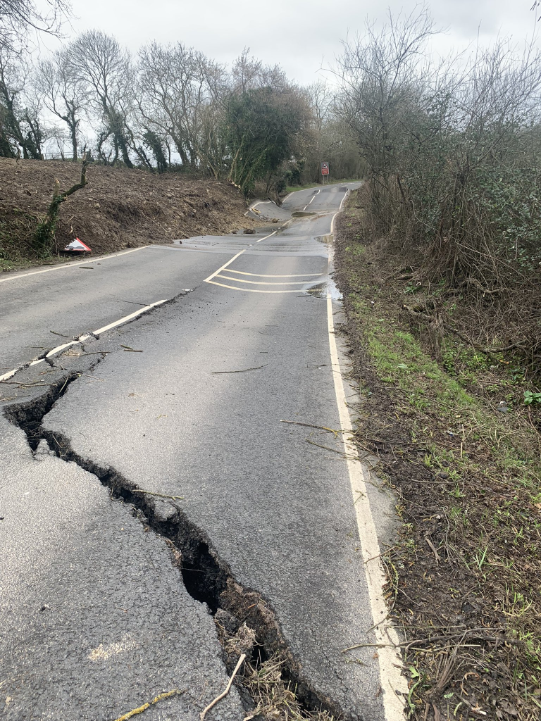 Fixing cracked and heaved Wiltshire road could cost more than £1M ...