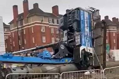 Piling rig topples over on London housing site | Ground Engineering