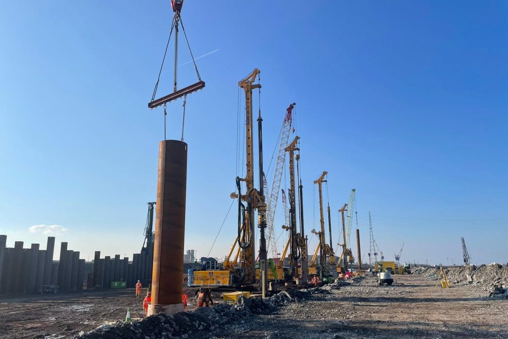 Bauer starts piling for South Bank Quay project | Ground Engineering