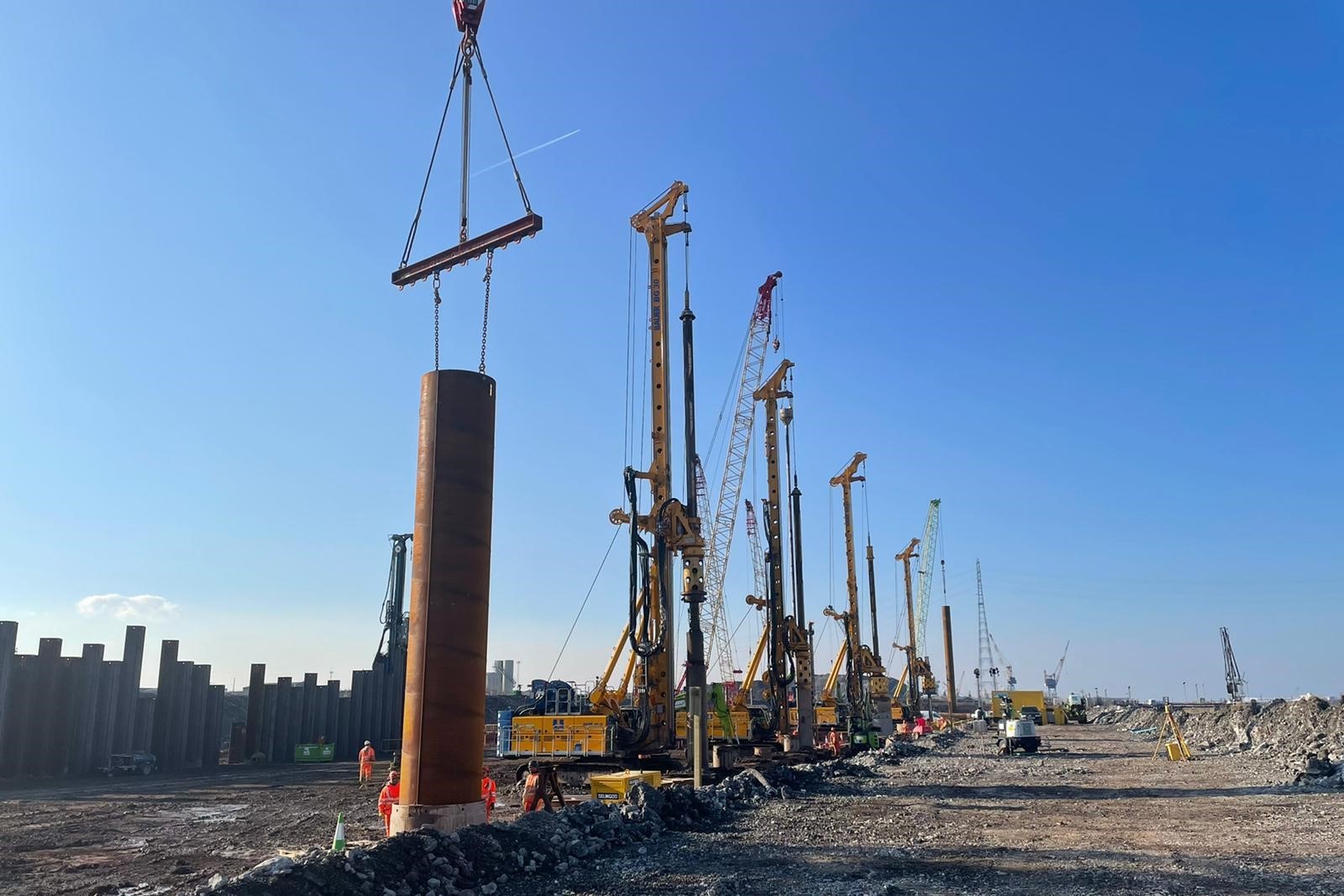 Bauer starts piling for South Bank Quay project | Ground Engineering