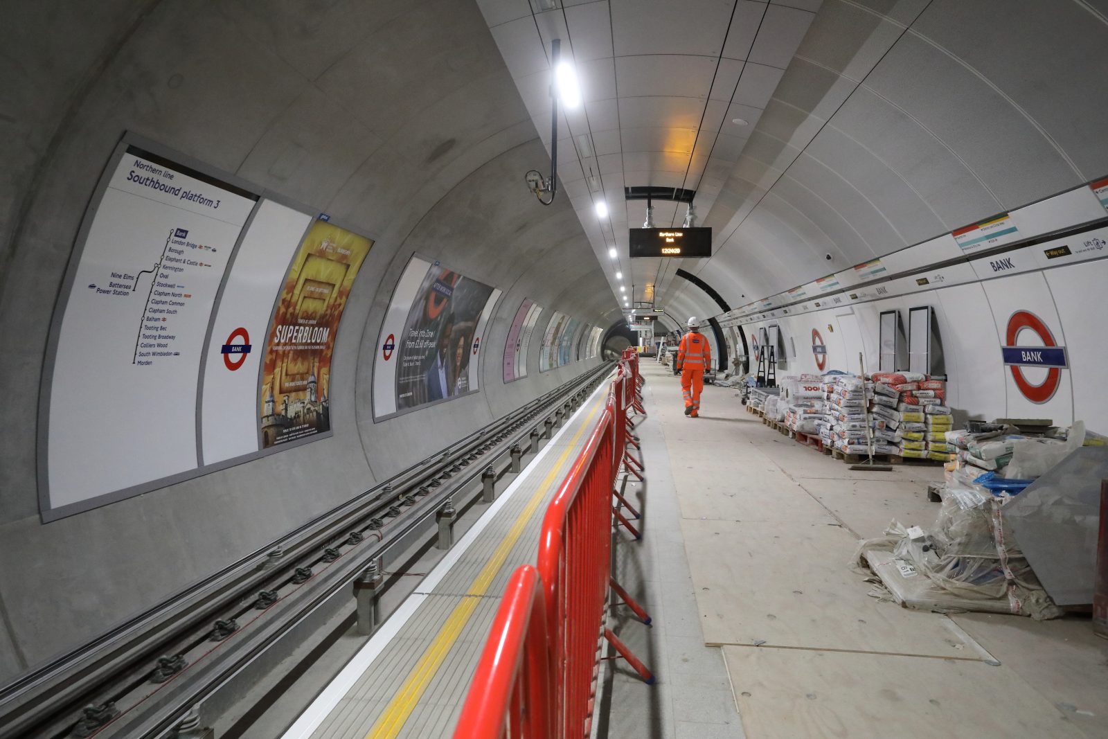 Bank Station blockade works near completion | Ground Engineering