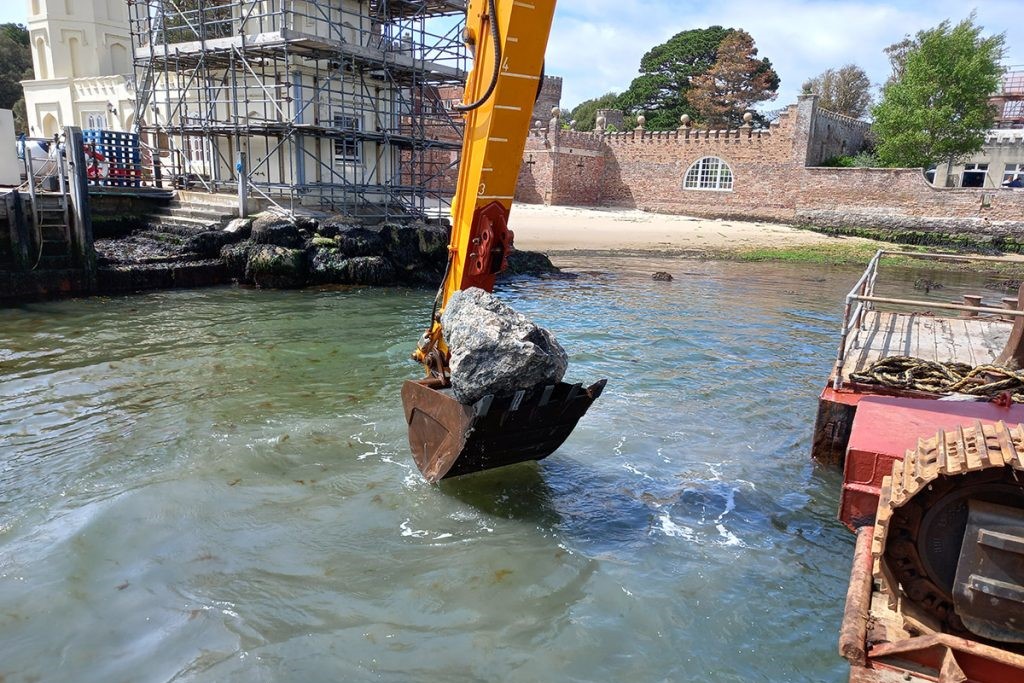 Jenkins Marine constructing pontoon at historic Dorset site | Ground ...