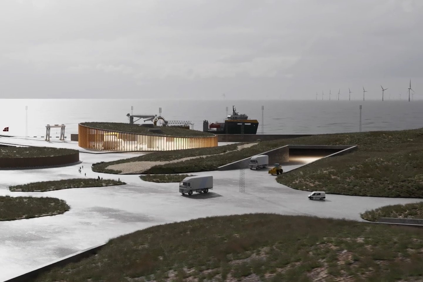 Hydrogen island proposed in the North Sea | Ground Engineering