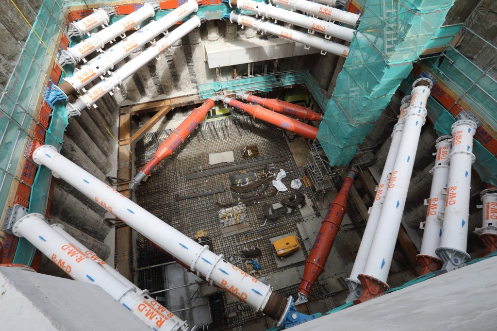 HS2's mega service tunnel and substation take shape at Euston | Ground ...