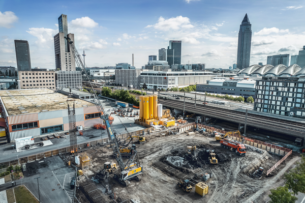 Bauer returns to work on Frankfurt conference centre | Ground Engineering