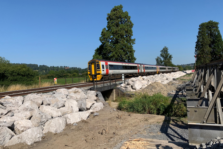 Welsh railway line resilience upgrade completed | Ground Engineering