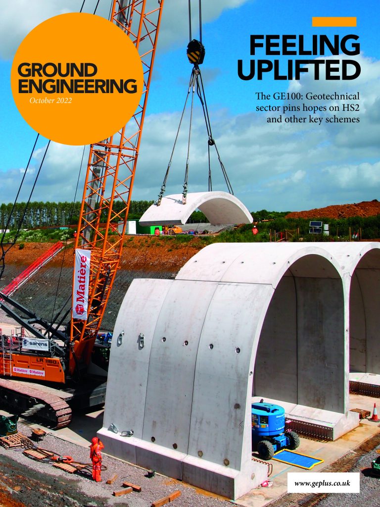 Digital Magazine: Ground Engineering – October 2022 | Ground Engineering