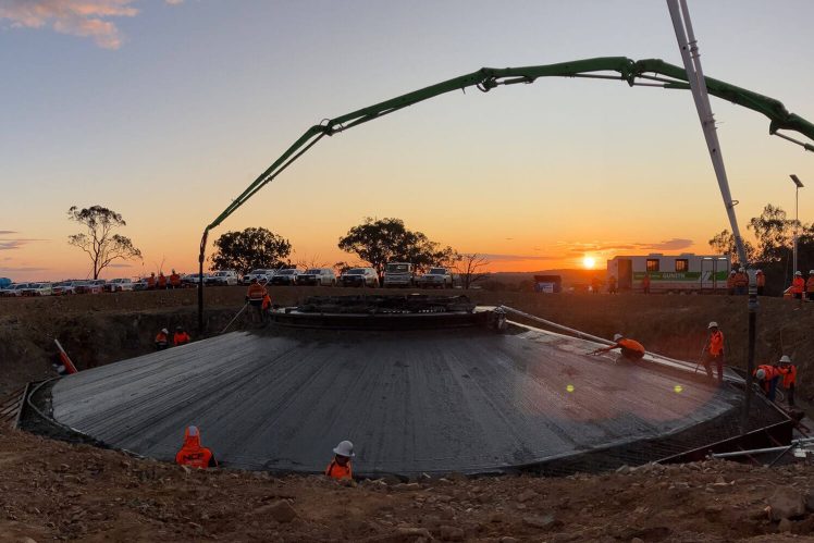 First foundation poured at southern hemisphere’s largest wind farm ...