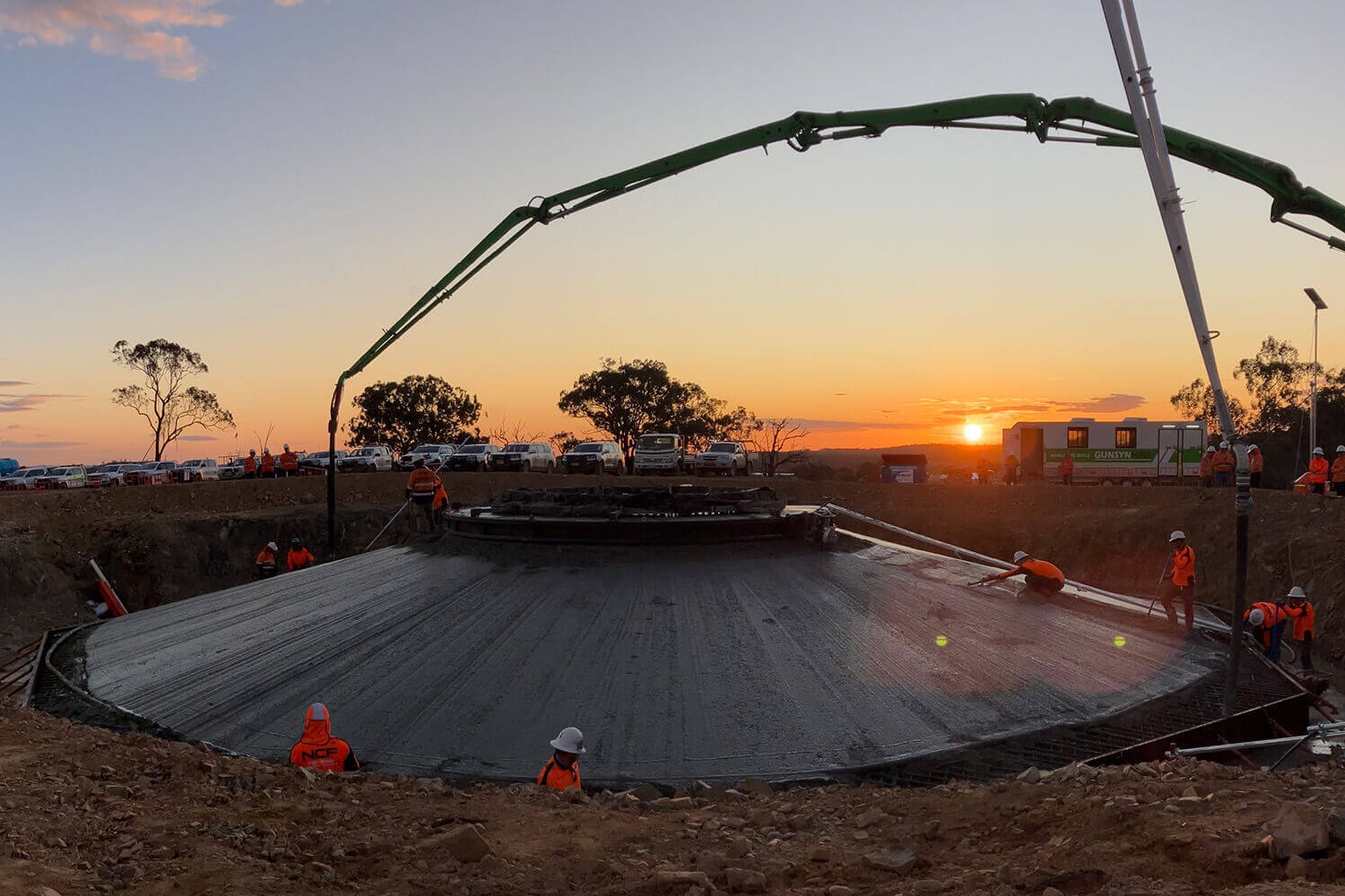 First foundation poured at southern hemisphere’s largest wind farm ...