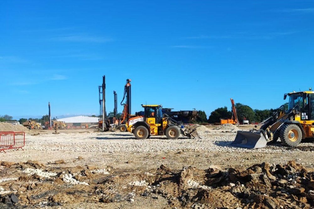 Van Elle installs vibro stone columns for Peterborough can factory | Ground Engineering