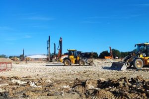 Van Elle installs vibro stone columns for Peterborough can factory ...