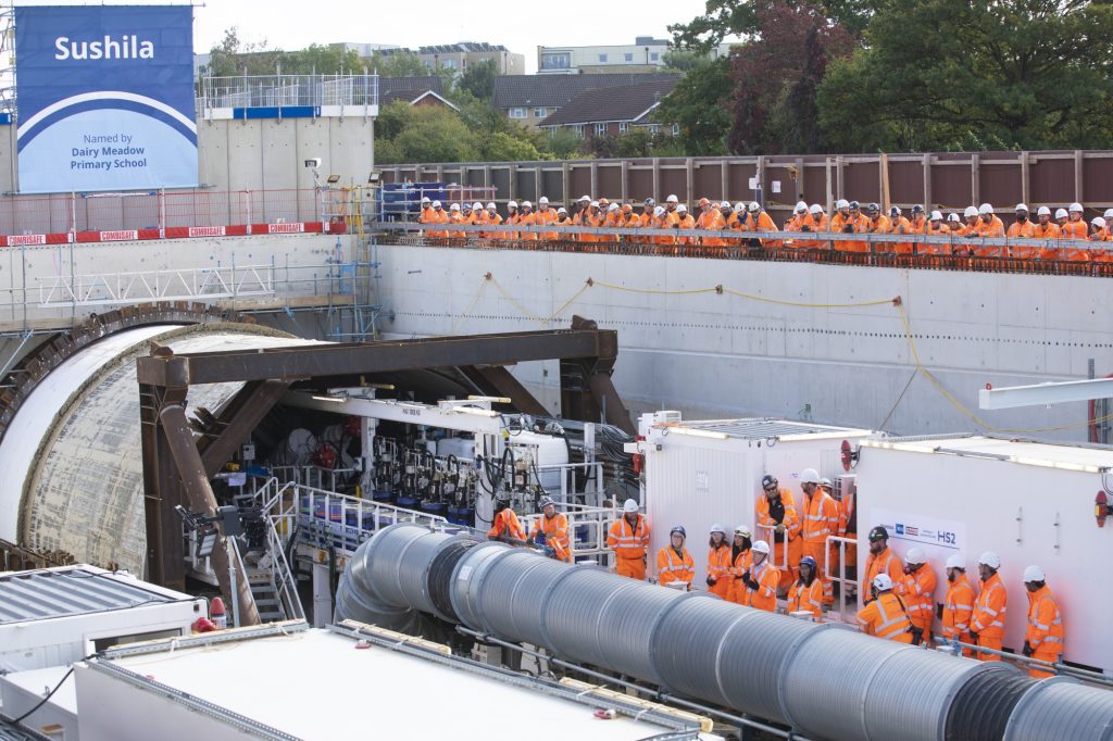 HS2: First London TBM starts tunnelling | Ground Engineering