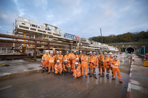 HS2: Long Itchington Wood TBM sets off for second tunnel drive | Ground ...