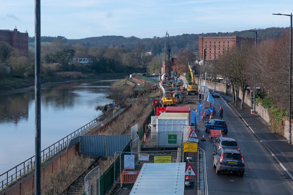 Bristol’s Chocolate Path to reopen following river wall stabilisation ...