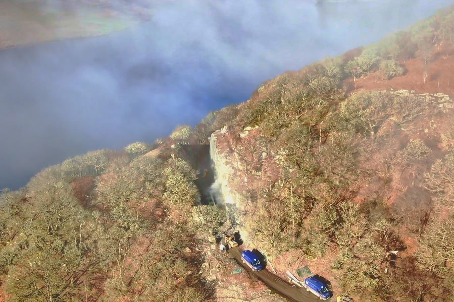 Colin Jones finishes rockfall safety scheme early | Ground Engineering