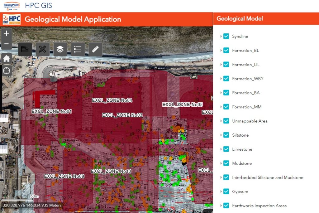 Hinkley Point C uses geospatial portal as central source of data | Ground Engineering