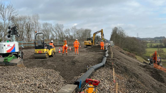 All four rail lines to run through landslide-hit Hook site by end of next week | Ground Engineering