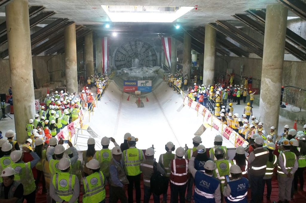 TBM breaks through on Lima Metro project | Ground Engineering
