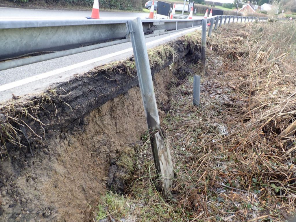 Highways: Stabilising a landslide-damaged stretch of the A40 | Ground ...