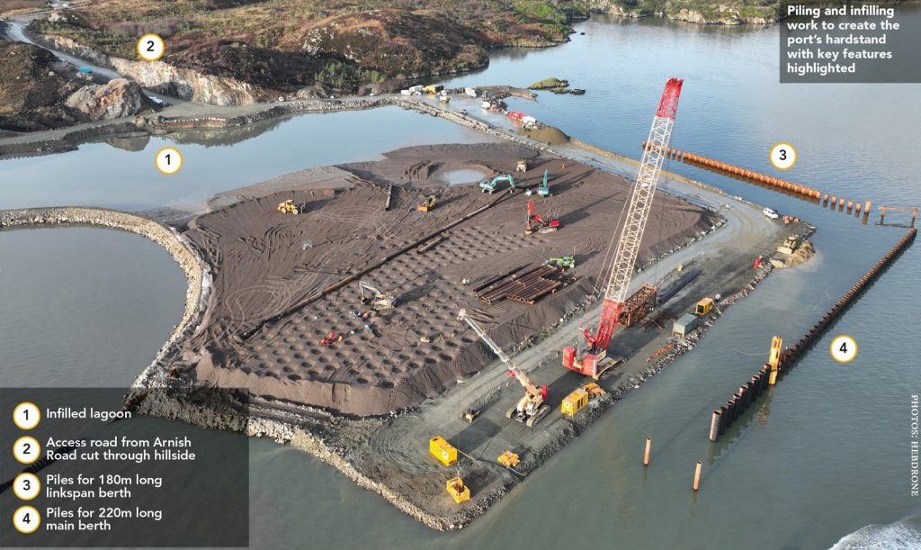 Offshore engineering: Building a deep water port in the Outer Hebrides ...