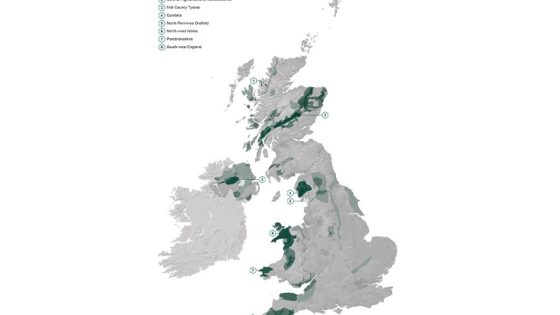 BGS identifies areas in UK with economically important minerals ...