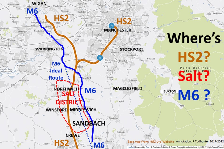 HS2: Geologist warns of subsidence from salt deposits on phase 2b route through Cheshire ...