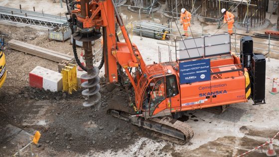 HS2 tests dual-fuel hydrogen piling rig in ‘world first’ | Ground ...