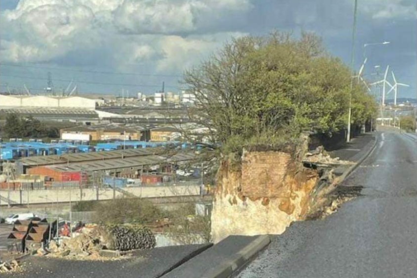 Swanscombe cliff collapse declared a ‘major incident’ as investigations ...
