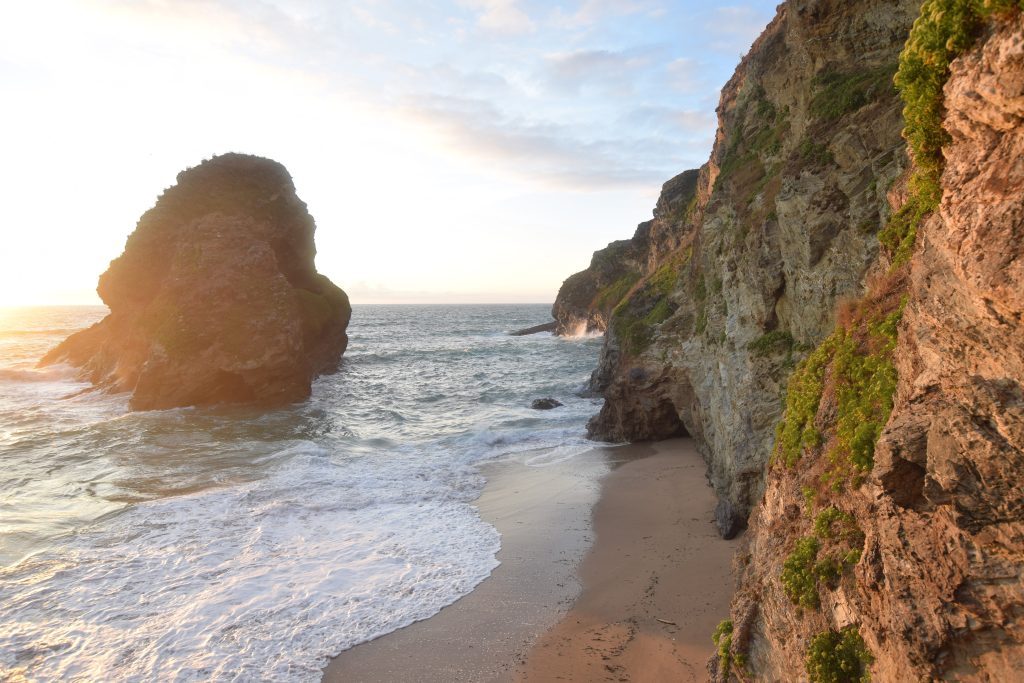 Cornwall cliff collapses as environmental concerns pause stabilisation ...