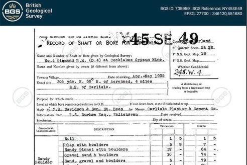 British Geological Survey improves borehole data access | Ground ...