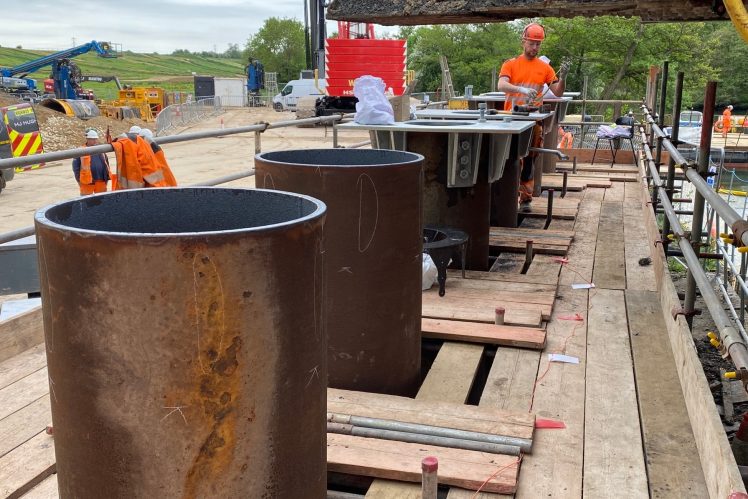 Piling completed on key section of Nuneham Viaduct repair | Ground ...