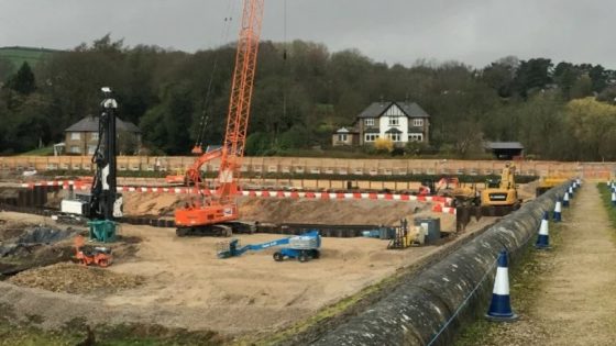 Toddbrook Reservoir project hits key piling milestone | Ground Engineering