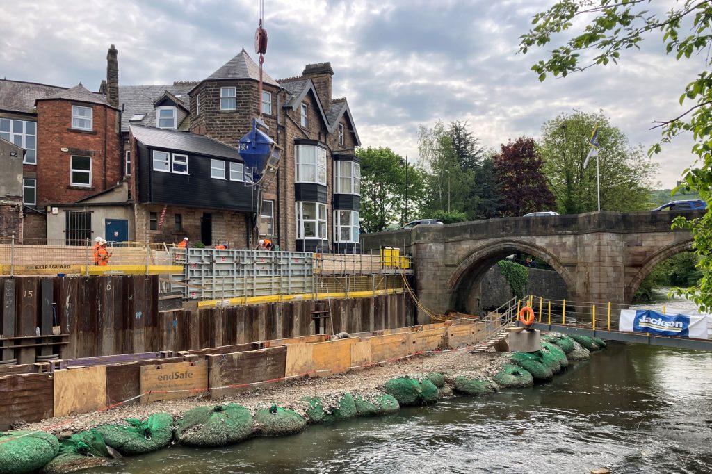 Matlock flood wall complete as piling challenges push project costs to ...