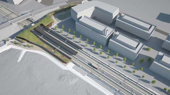 Construction begins on Cambridge South station | Ground Engineering