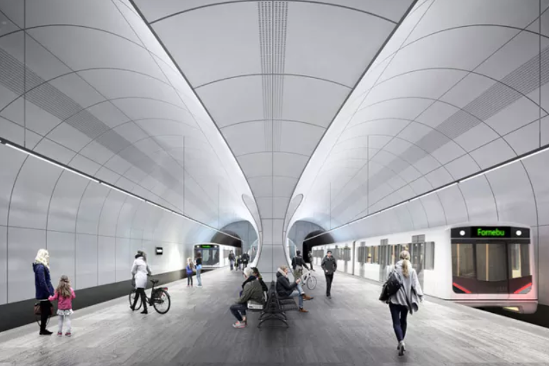 Oslo Metro Station