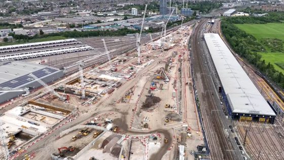 HS2: Old Oak Common marks two years of permanent construction | Ground ...
