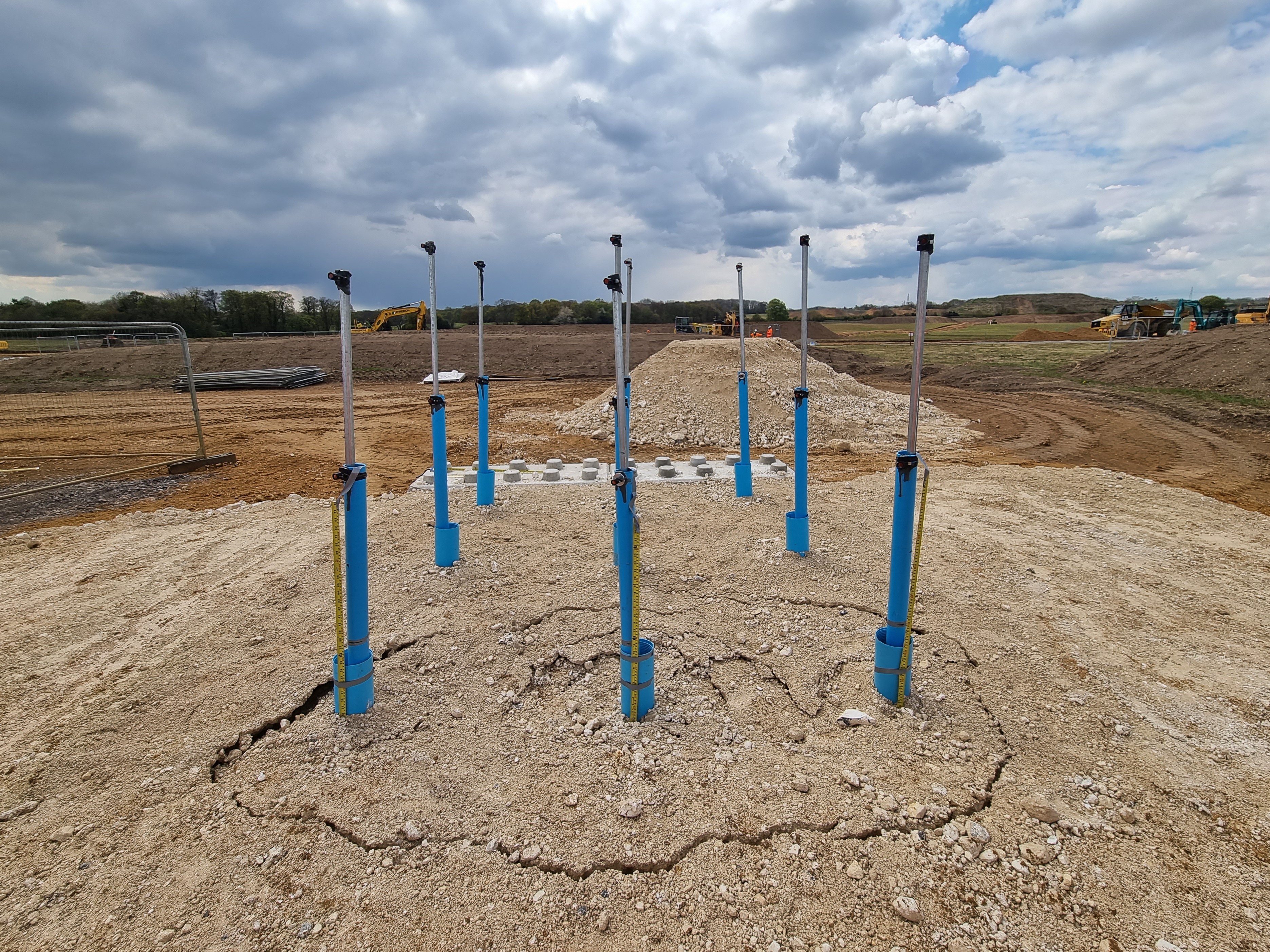 Ground movements monitored on HS2 site with fibre optic instrumented ...