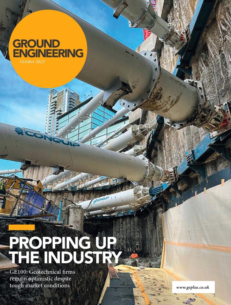 Digital Magazine: Ground Engineering – October 2023 | Ground Engineering
