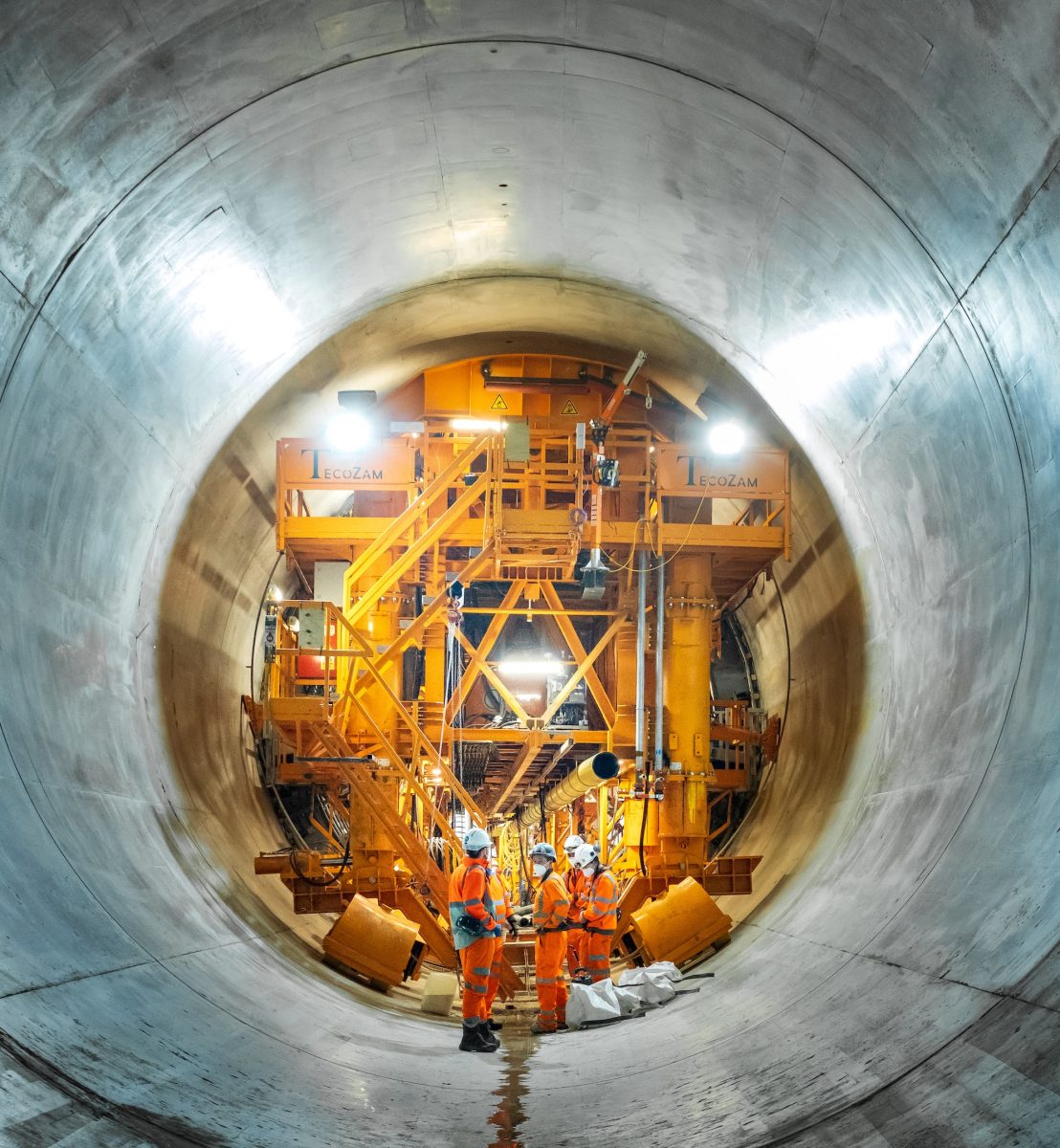 Final section of secondary tunnel lining completed on Tideway | Ground ...