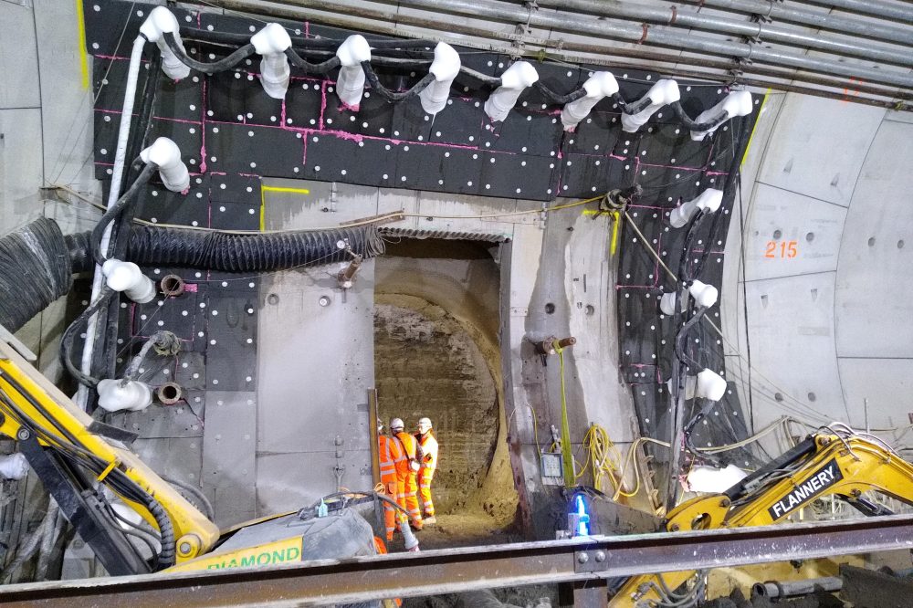 Silvertown: Ground freezing completed on cross passages | Ground ...