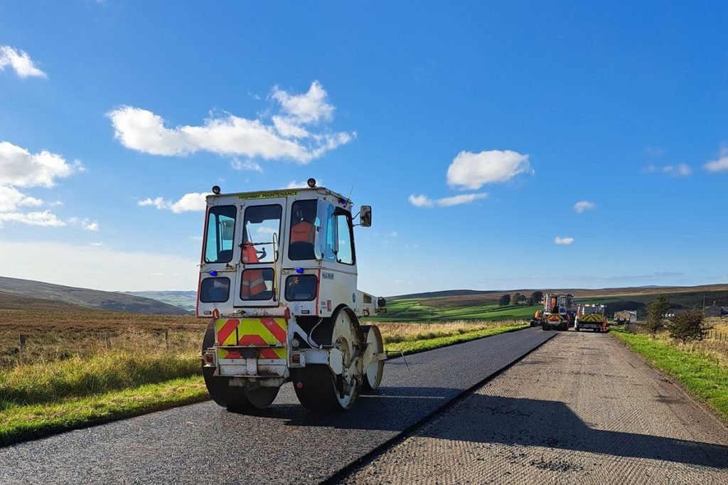 A59 Kex Gill undergoes £550,000 landslide repairs ahead of realignment ...